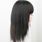 100% Human Hair Topper Toupee for Women Clip in Hairpiece Top Piece ...