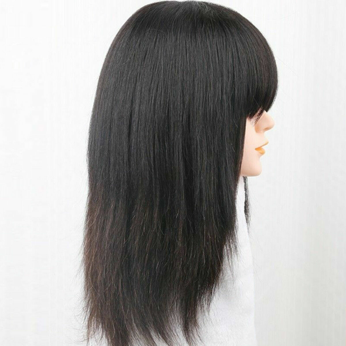 100% Human Hair Topper Toupee for Women Clip in Hairpiece Top Piece ...