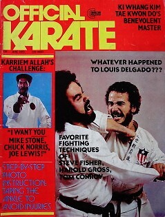 RARE 6/75 OFFICIAL KARATE MAGAZINE LOUIS DELGADO KUNG FU MARTIAL ARTS ...