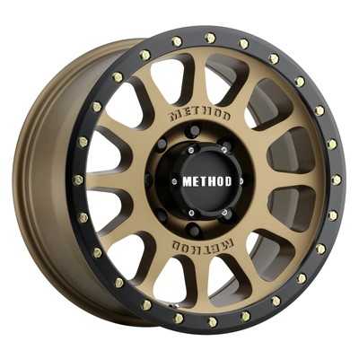 4 New Method Race Wheels Mr305 Nv Hd 18x9 8-170 Matte Bronze Wheels | eBay