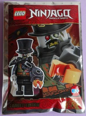 LEGO Ninjago Minifigure Foil Packs: Iron Baron, Zane, Nya, Pyro Whipper ...