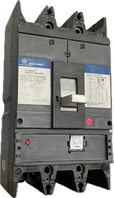 GE SGHA36AT0400 Spectra RMS Hi BREAK 3 Pole 400A 600V‼️SAME DAY ...