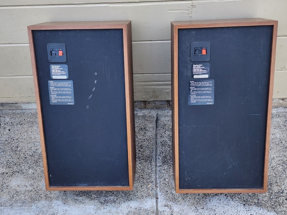 TECHNICS SB-CR55 home Stereo Speakers Very Nice - LOCAL PICKUP SAN JOSE ...