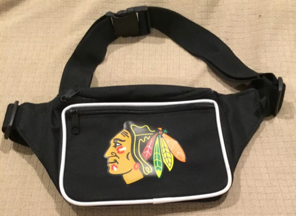 CHICAGO BLACKHAWKS NHL BLITZ TRAVEL PACK BAG FANNY PACK - Authentic NHL ...