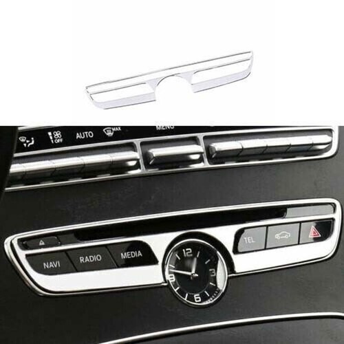 Fit For Benz C-Class Control Frame Trim Console AC Button Aluminium 2015-2021 | eBay