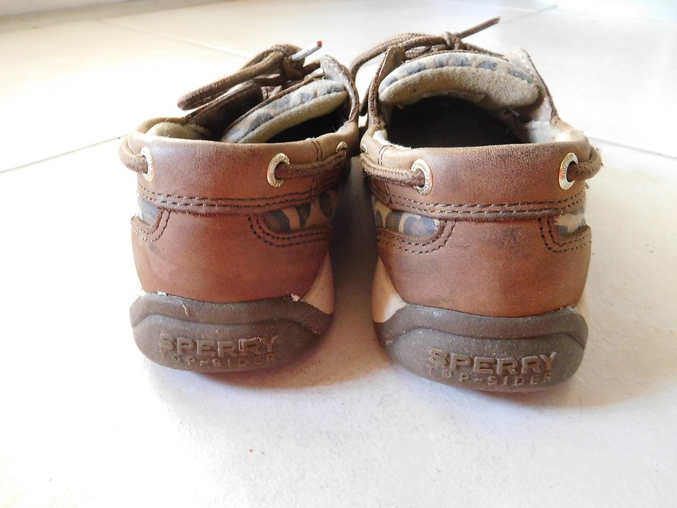 Shoes Girls SPERRY Top-Sider Brown Lace Up Size 2M (T) | eBay