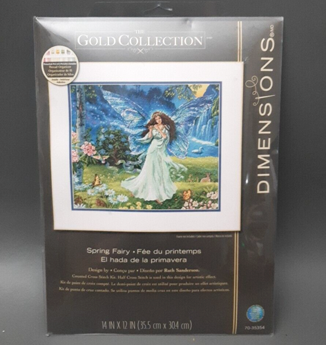 Dimensions Gold Collection Cross Stitch Kit SPRING FAIRY Ruth Sanderson ...