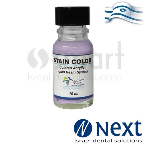 Dental Stain Color teeth shade acrylic liquid resin system Violet 10 ml ...