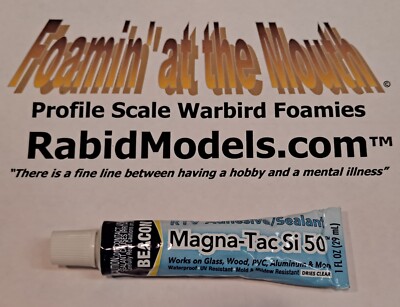 Beacon MAGNA-TAC Si-50 RTV SILICON Glue 1oz SQUEEZE TUBE with USA ...