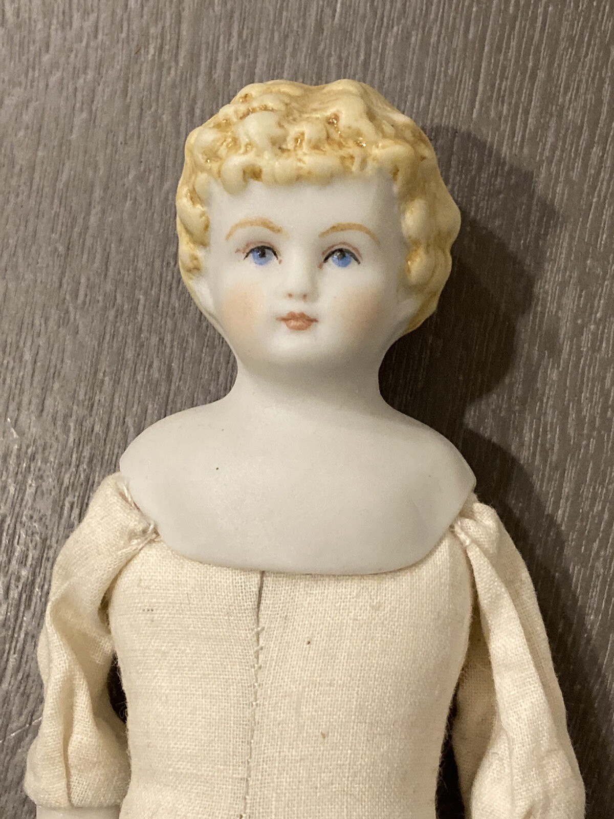 1972 Artist Repro of 1910 Doll 8” Molded Curly Hair Boy or Girl ...
