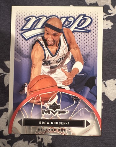 2003-04 Upper Deck MVP Orlando Magic Basketball Card #126 Drew Gooden ...