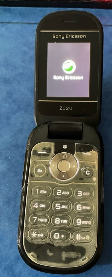 Rare Sony Ericsson Z320i Red Flip Mobile Phone | eBay UK