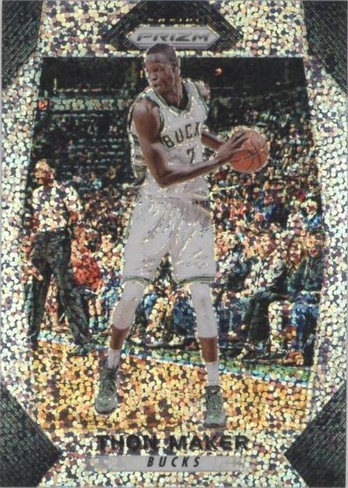 2017-18 Panini Prizm - Thon Maker #184 White Sparkle Prizm for sale ...