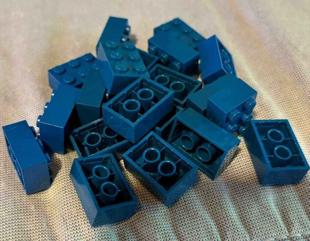 Lego Brick, 2x3 - PN 3002 - Dark,Dark Turquoise? - 20 Pieces - New | eBay