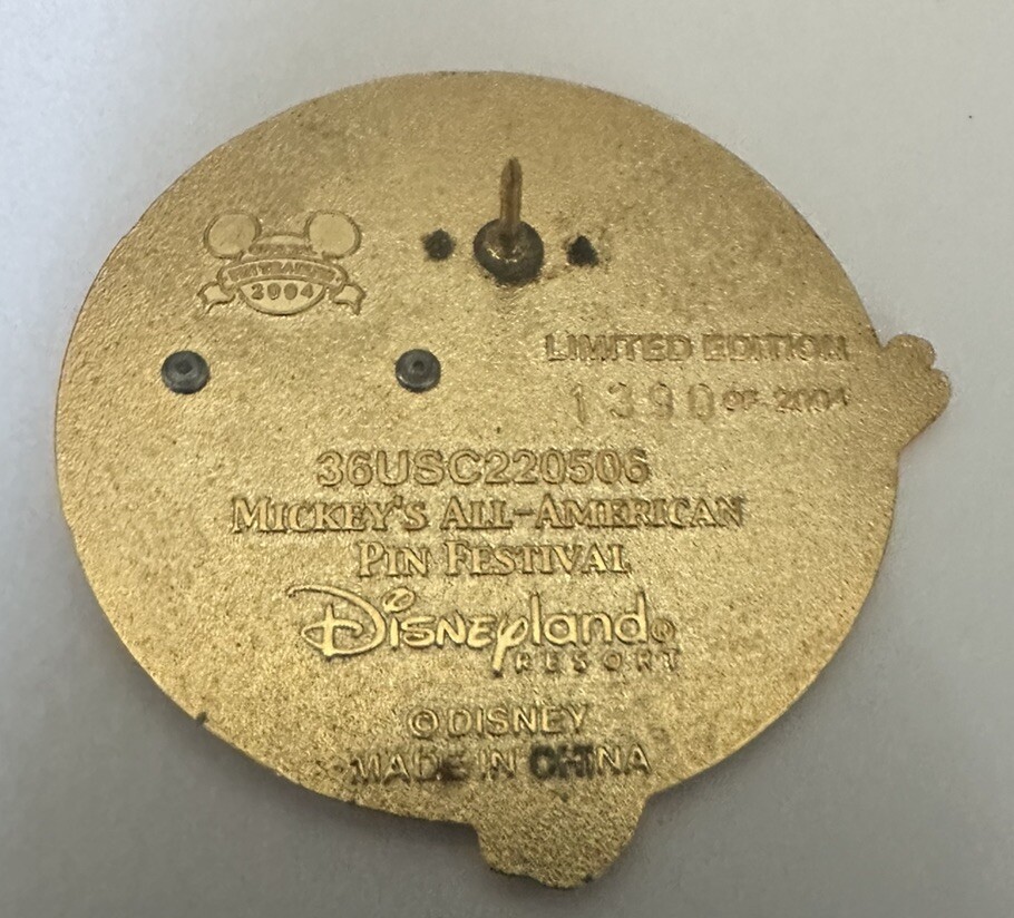 DLR USA Olympic Logo Basketball Donald 2004 All American Disney Pin ...