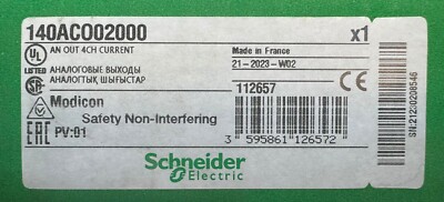 140ACO02000 analog output module SEALED ORIGNAL SCHNEIDER FEDEX IP | eBay