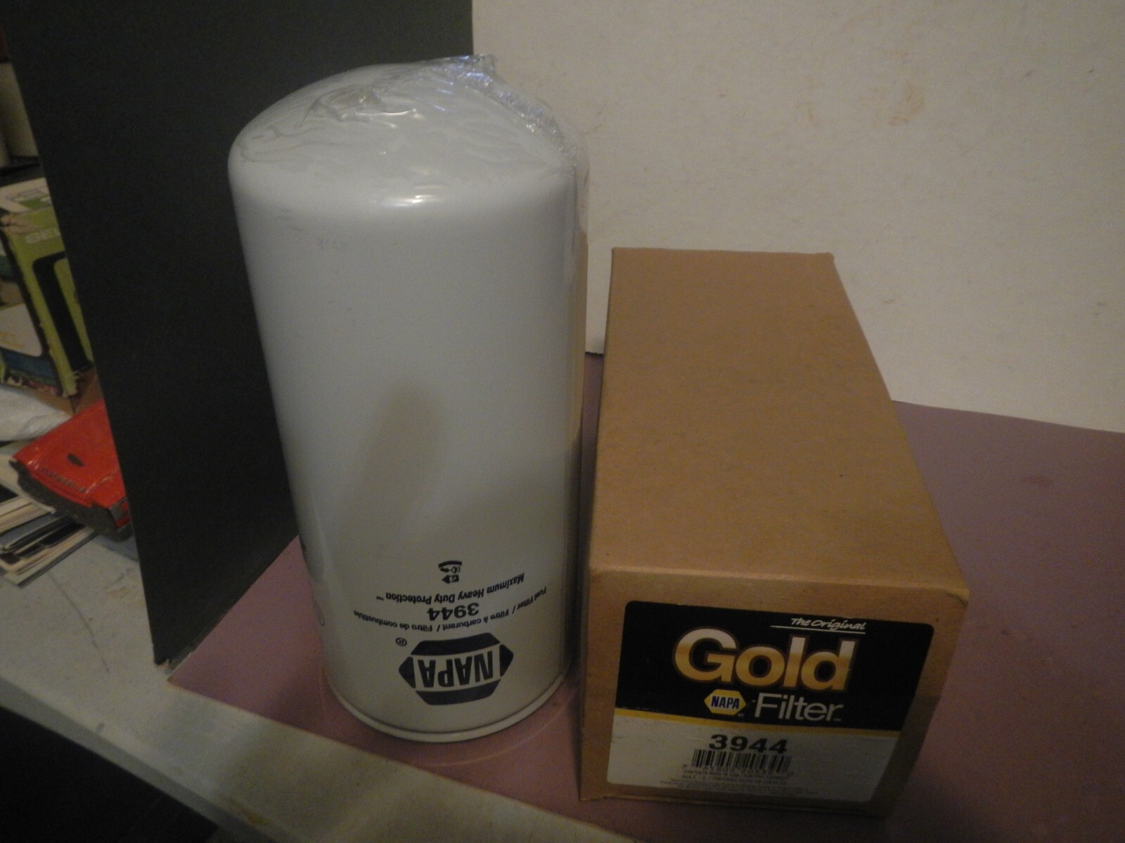 NAPA Gold Spin-on Cellulose Fluid Filter 3944 Industrial for sale ...