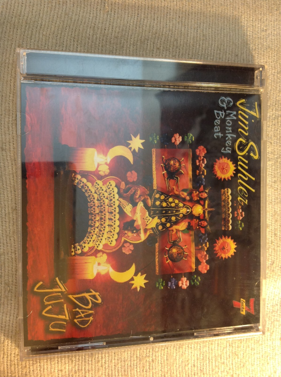 JIM SUHLER & MONKEY BEAT BAD JUJU TEXAS BLUES ROCK CD '01 LSR OG JOE ...