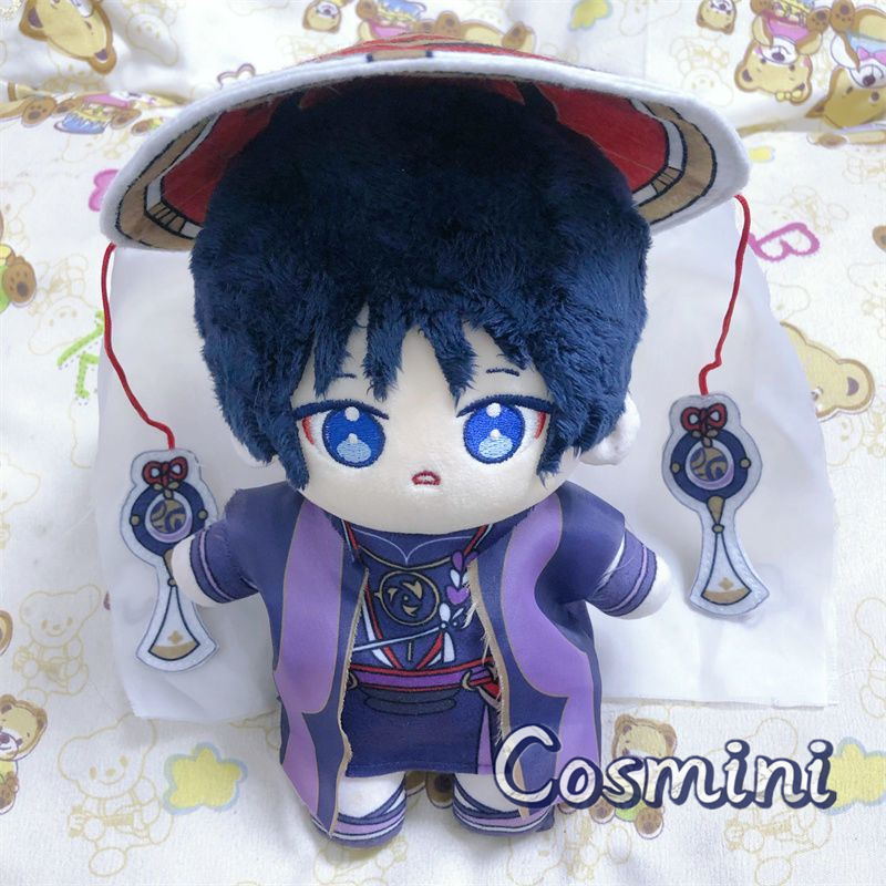 Genshin Impact Scaramouche Plush 20cm Doll Dress Up Clothes Clothing ...