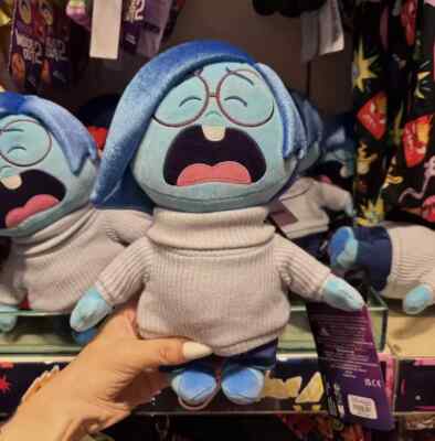 2024 New Disney Inside Out 2 Sadness Soft Plush Stuffed Toys Dolls With ...