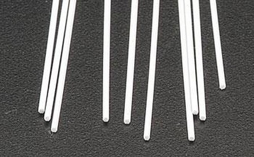 Plastruct 90872 .030" x 10" Hexagonal Styrene Rod (Pack of 10) | eBay
