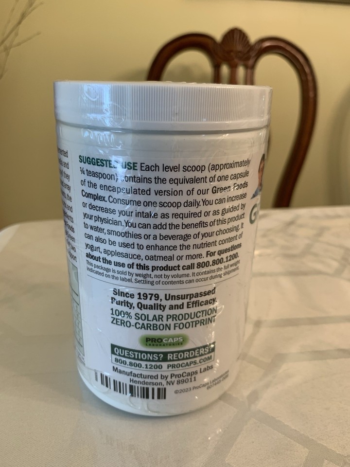 Andrew Lessman Green Foods Complex Powder (600 Capsule Equivalent) Exp ...