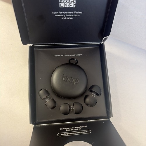 Loop - Switch 2 - Black - Adjustable Ear Plugs – OpenBox | eBay UK