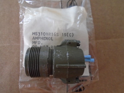 1 EA NOS AMPHENOL 7 PIN ELECTRICAL CONNECTOR PLUG P/N MS3101R16S-1SC | eBay