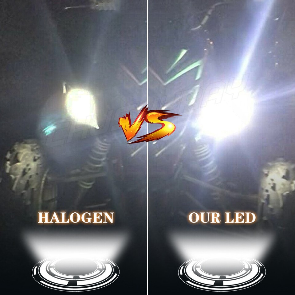 LED Headlight Bulbs For HiSun UTV 500 700 Massimo Bennche MSU TSC HS Hi ...