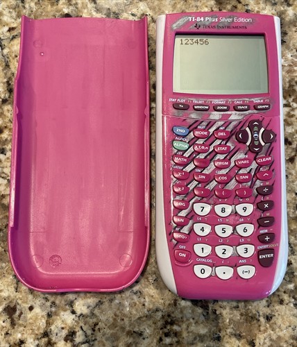 Texas Instruments TI-84 Plus C Silver Edition Graphing Calculator ...