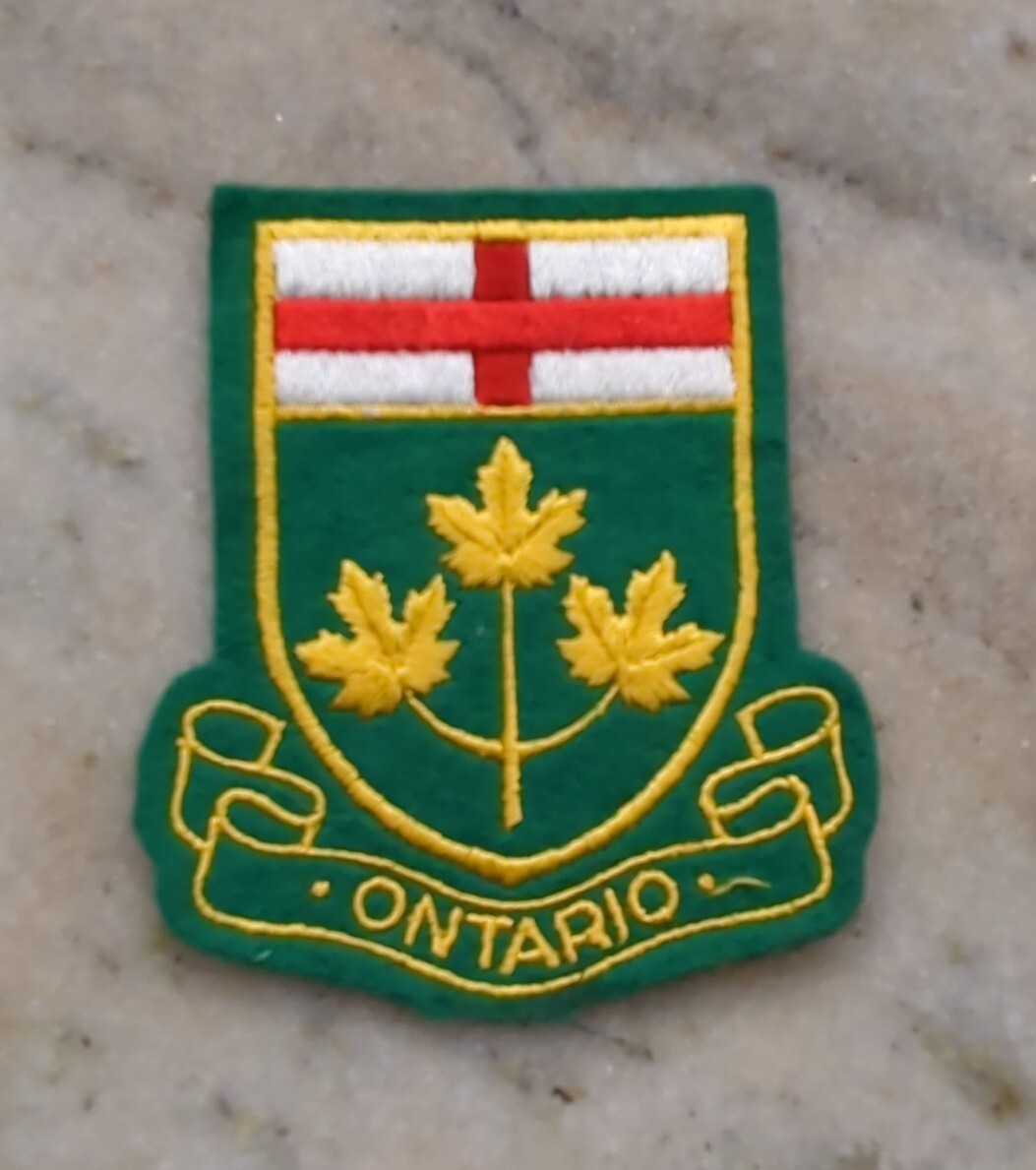 Provincial Seal of Ontario - Vintage Badge - Ontario, Canada 1970s | eBay