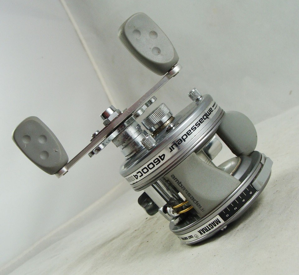 Pre-Owned ABU GARCIA AMBASSADEUR 4600 C4 MAG Casting Reel - Narrow ...