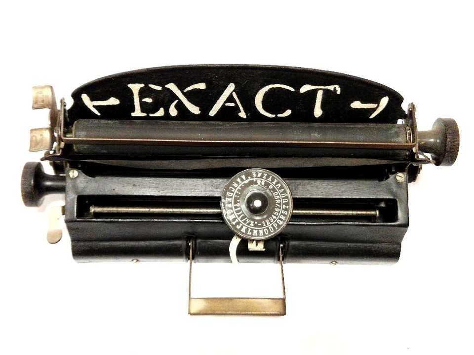 Antique EXACT antique and rare index Typewriter 1929 typewriter | eBay