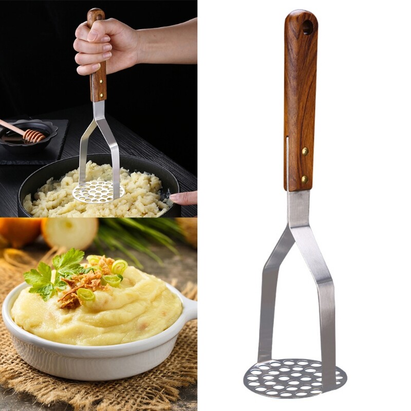Stainless Steel Potato Masher Tool Kitchen Potatoes Crusher Tool | eBay