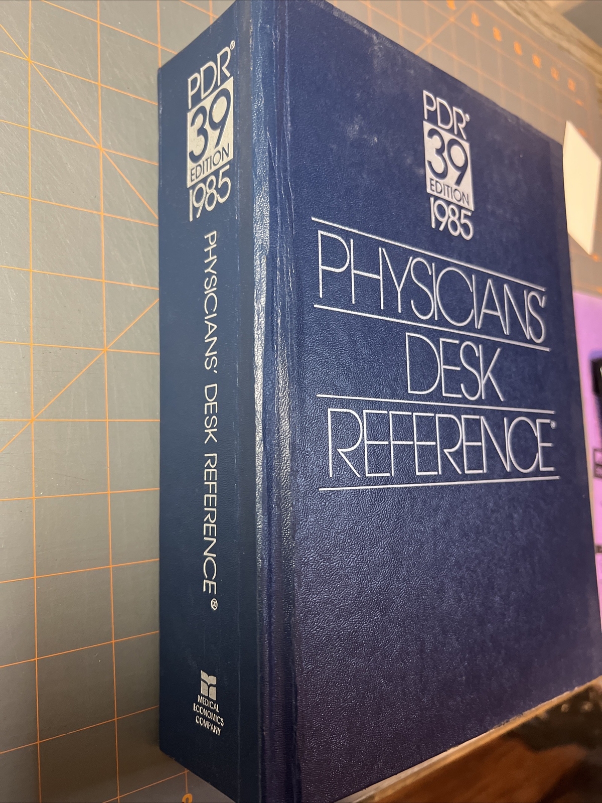 1985 39THEDITION PHYSICIAN'S DESK REFERENCE BOOK FOR NONPRESCRIPTION ...