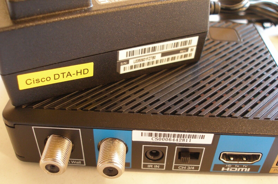 Cisco DTA250-COX-K9 DTA-250HD Cable TV DTA Receiver Cox HD-uDTA-C, NEW ...