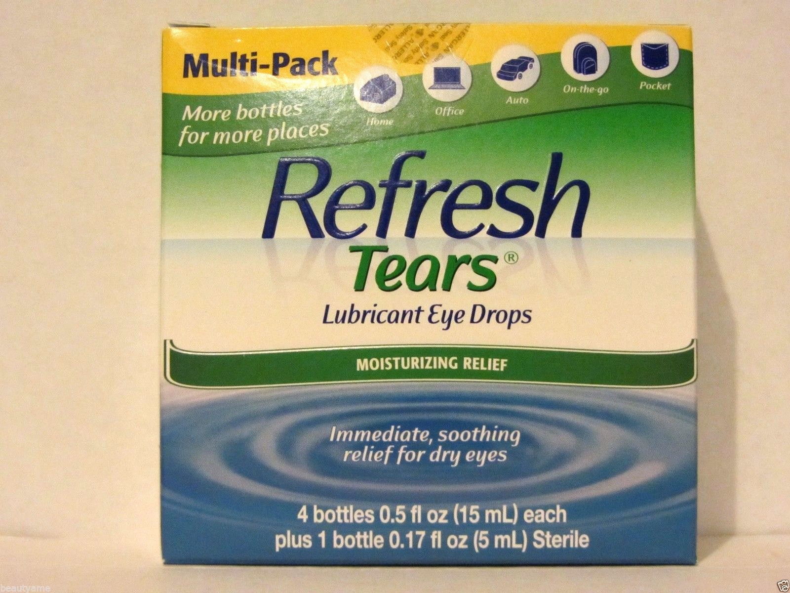 Allergan Refresh Tears 2x15ml Lubricant Eye Drops for sale online | eBay