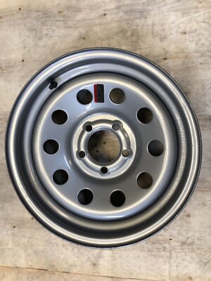 WAG Trailer Wheel 15X6 5X4.5 10 mod, silver | eBay