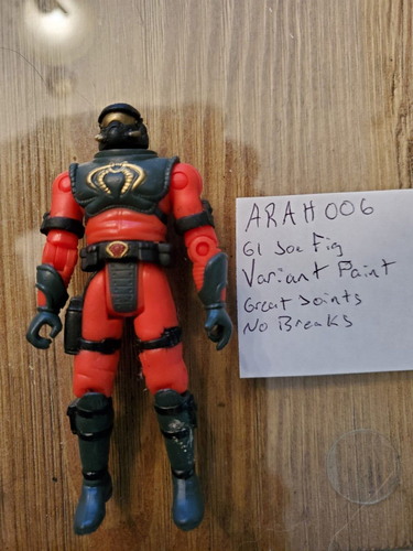 VINTAGE GI JOE WILD WEASEL (v2) COBRA PILOT FIGURE ARAH006 | eBay