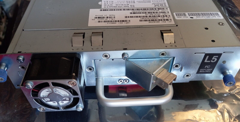 Dell TL4000 TL2000 IBM Ultrium 5-H LTO 5 HH 8Gb SW FC Tape Drive ...