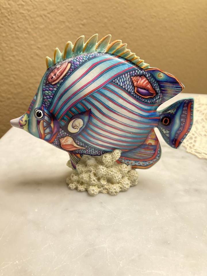 Nora Butler SHELL FISH Figurine 4.25” Tall Westland Giftware #21411 ...