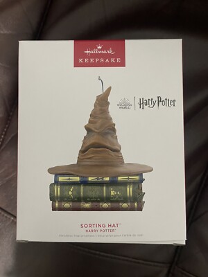 Hallmark Ornament Harry Potter Magic Sound And Motion Sorting Hat | eBay