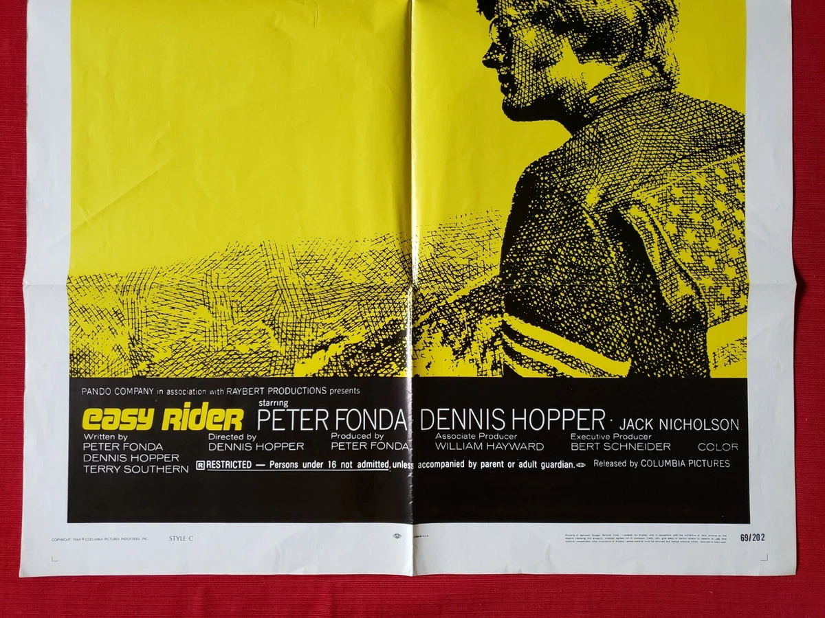 Easy Rider Original Movie Poster