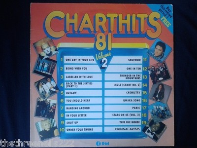 VINYL LP - CHART HITS 81 Vol 2 COMPILATION - NE1142 | eBay UK