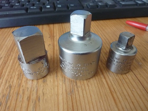 3 BRITOOL SOCKET DRIVE ADAPTORS | eBay UK