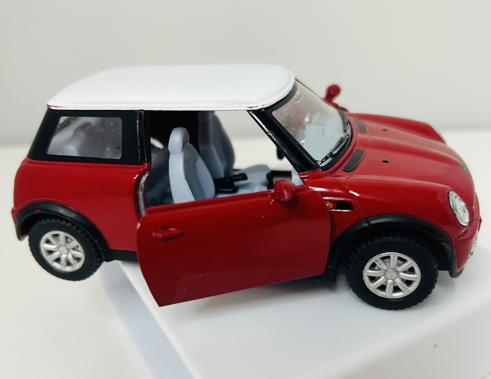 Kinsmart Mini Cooper S Diecast Model Toy Car 1 28 Scale Red 5 Inch ...