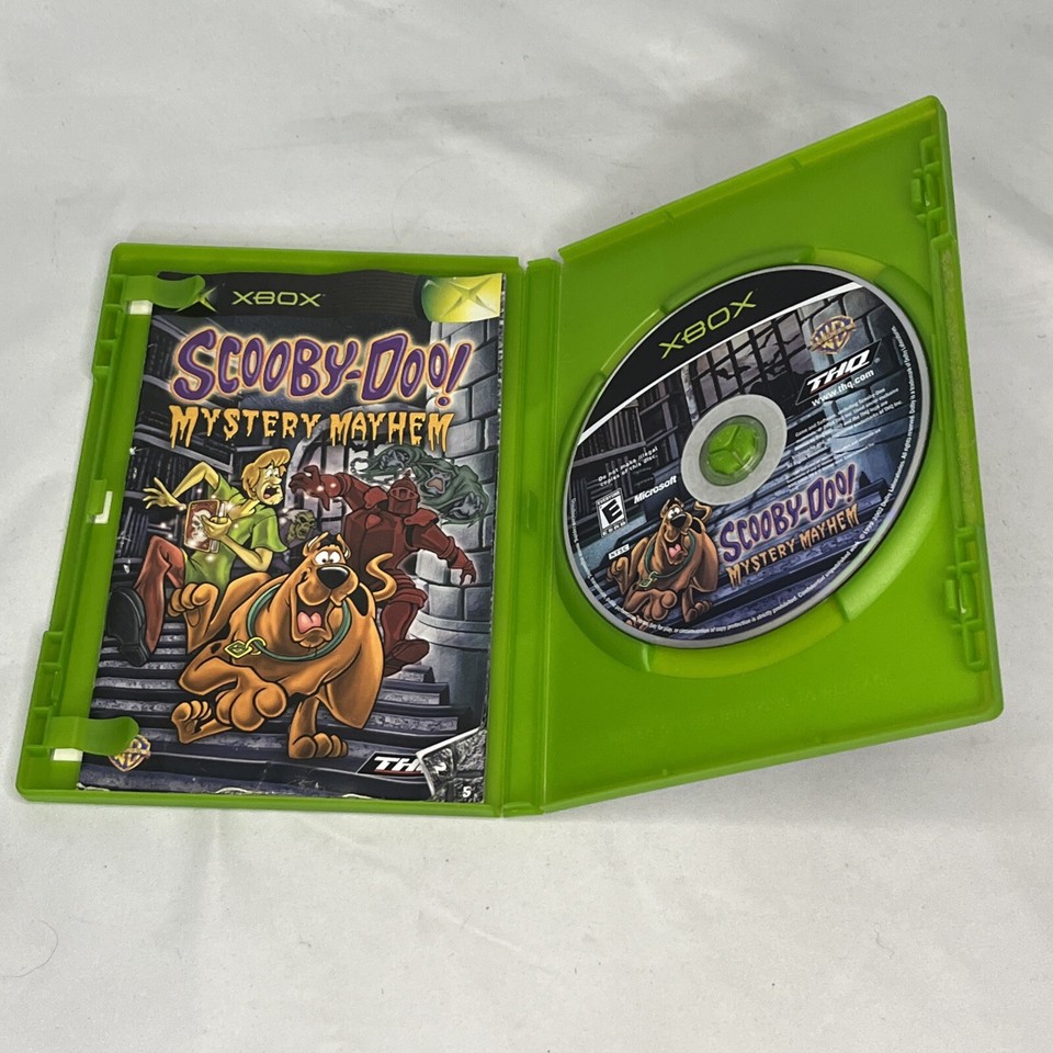 Scooby Doo Mystery Mayhem XBOX CIB Complete 752919520178 | eBay