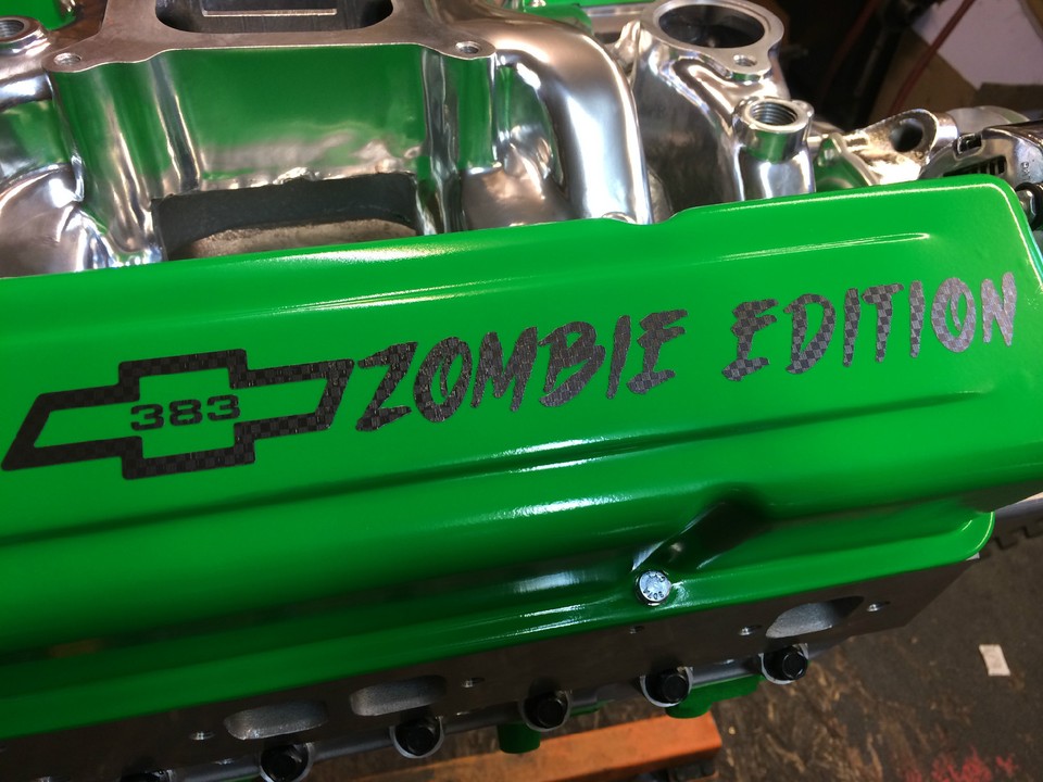 383 R STROKER MOTOR 501hp ROLLER TURNKEY PRO Street CHEVY CRATE ENGINE ...