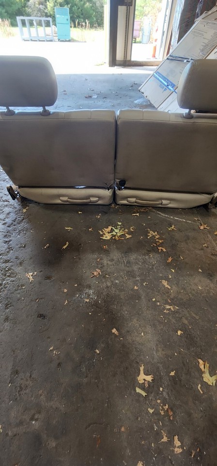 1998-2007 TOYOTA LAND CRUISER LEXUS LX470 3rd Third Row Rear Seats Tan ...