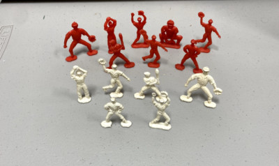 VINTAGE MINI PLASTIC BASEBALL FIGURES 14 PIECES | eBay